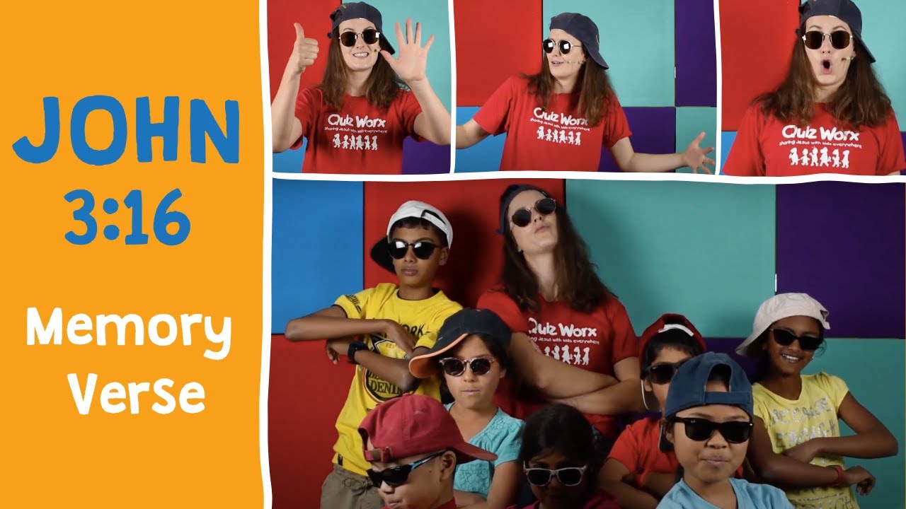 John 3:16 Memory Verse Rap | Quiz Worx