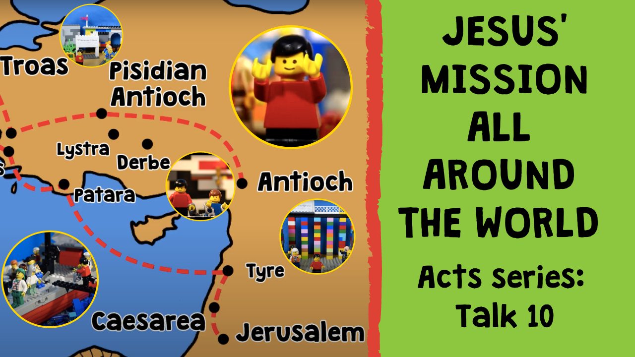 Jesus’ Mission all around the World - Kids' Talk Video #10 | Quiz Worx